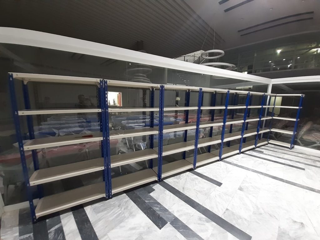 OPEN SHELVING RACKS | Industrial shelving | Wall shelves in pakistan